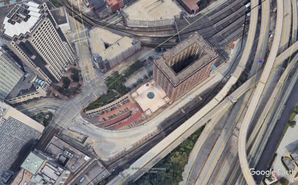 East Busway Downtown Pittsburgh